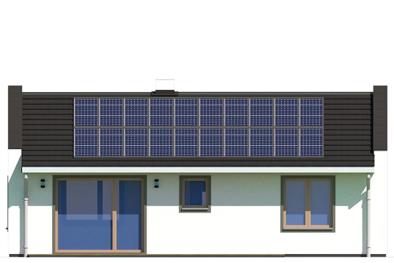 Gotowy projekt Solaris 1 75.8 m² | Planz.pl