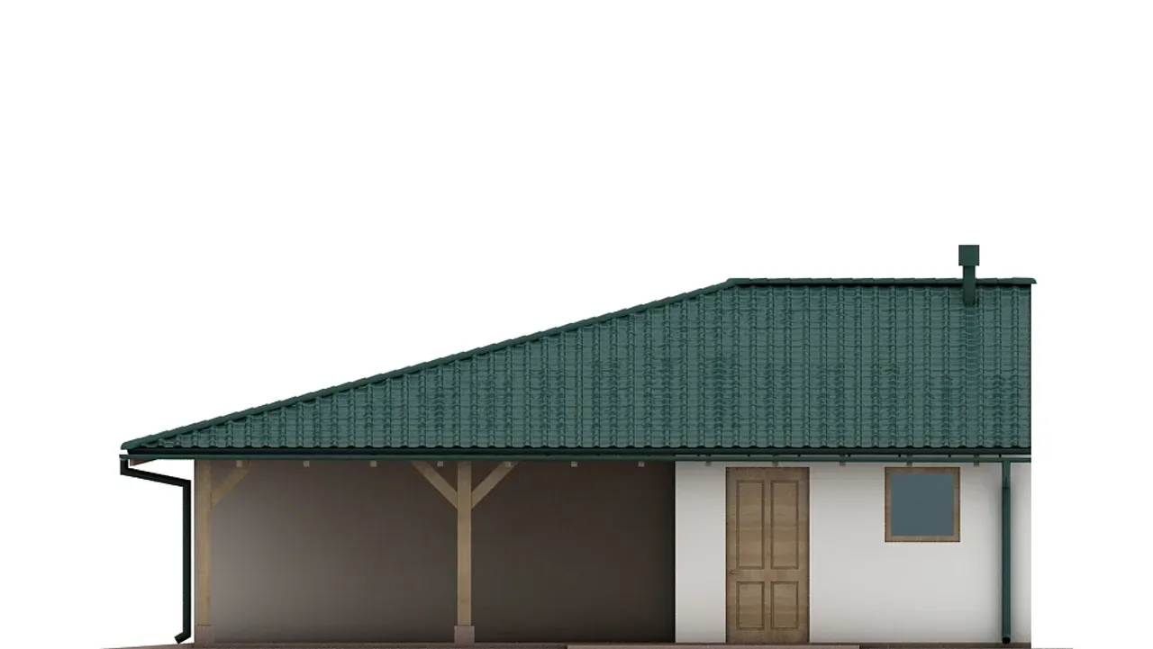 Gotowy projekt G117 22.7 m² | Planz.pl